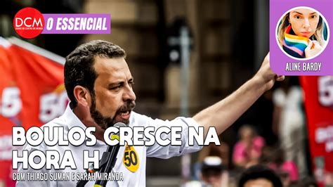 Essencial do DCM TV Boulos topa entrevista Marçal Vantagem de