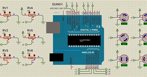 ELECTRONIC CONNECTORS Robotic Arm Using Arduino Uno R Servo With Potentiometer