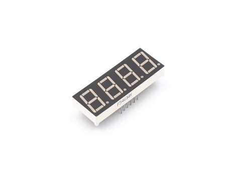0 56 Four Digit Numeric Display Red Common Cathode