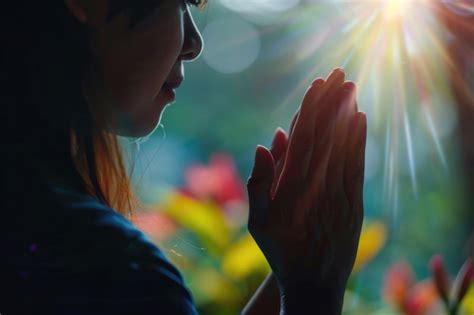 Premium Photo Easter Moments Of Prayer And Contemplation