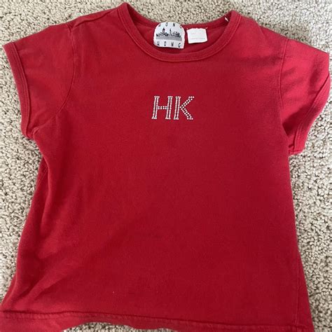 Womens Red Crop Top Depop