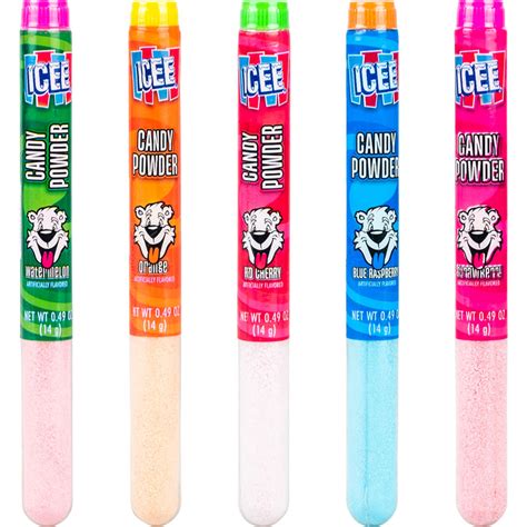 Icee® Candy Powder Tubes Sugar Life Candy