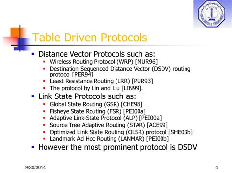 Ppt Mobile Ad Hoc Networks Coe Routing Protocols I Powerpoint Presentation Id