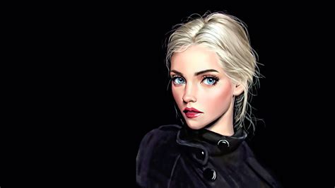 Women Portrait People Face Digital Art Concept Art Artwork Fan