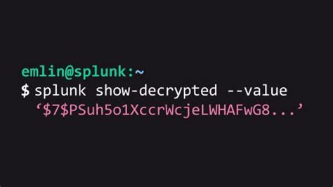Finding And Replacing Encrypted Secrets In Splunk Configurations