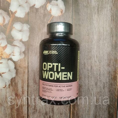 Opti-women Optimum Nutrition 120 сaps. вітаміни для жінок (ID#192554354 ...