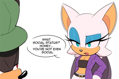 Shadow The Hedgehog And Rouge The Bat