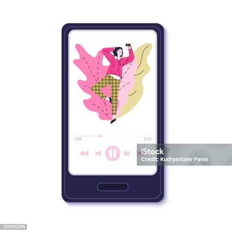 온라인 음악 또는 라디오 응용 프로그램 인터페이스 스케치 벡터 일러스트 레이션 격리 0명에 대한 스톡 벡터 아트 및 기타 이미지 0명 Mp3 플레이어 낙서 드로잉