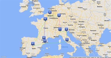Eurotrip Map