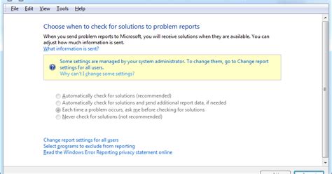 Metadata Consulting Dot Ca Disable Windows Error Reporting Wer