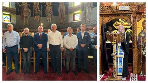 Emil Radu Moldovan alături de ÎPS Andrei Andreicuț la Paraclisul Maicii Domnului FOTO StiriBN