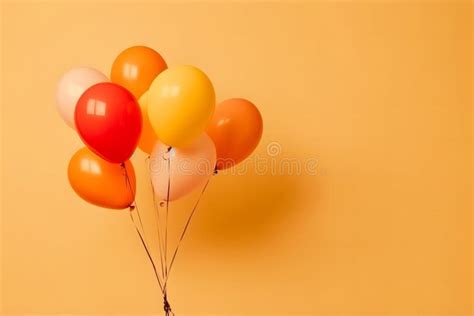 Many Colorful Balloons Neural Network Ai Generated Stock Illustration