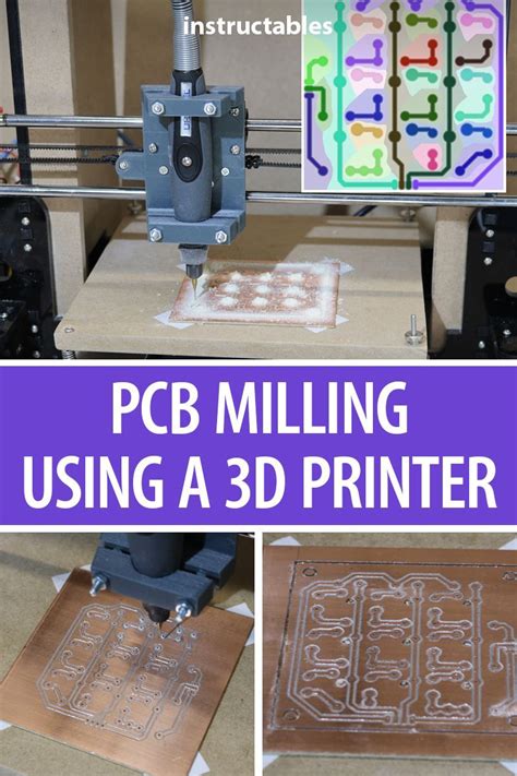 Pcb Milling Using A 3d Printer Artofit