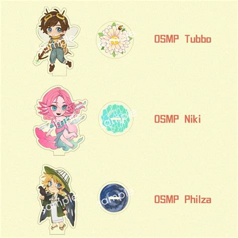 [ready Stock] Fanmade Osmp Characters Standee [limited] N3ko Merch