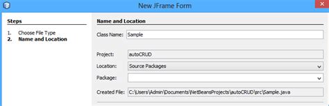 Generate Auto Crud Java Menggunakan Netbeans