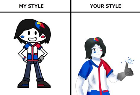 My Style vs Your style by Noirxkitteh on DeviantArt