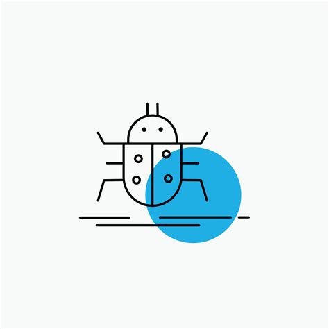 Bug Bugs Insect Testing Virus Line Icon 13027055 Vector Art At Vecteezy