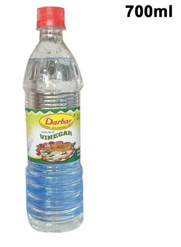 700ml Darbar Non Fruit Vinegar For Cooking Plastic Bottle At 50