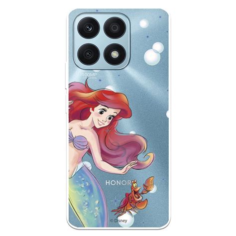 Capa Oficial Disney Ariel E Sebastian Bubbles Honor X8a A Pequena