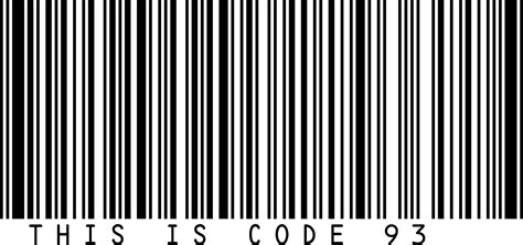 Example Code93 Barcode
