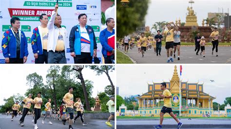 ទិវារត់ប្រណាំងអន្តរជាតិ ពាក់កណ្តាលម៉ារ៉ាតុងភ្នំពេញ ឆ្នាំ២០២៤ មានអត្តពលិកជាតិ អន្តរជាតិចូលរួម