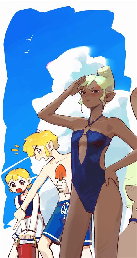 Link Toon Link Tetra And Aryll The Legend Of Zelda And 1 More