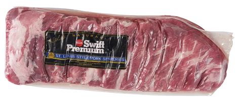 Swift St Louis Style Pork Spareribs Shop Pork At H E B