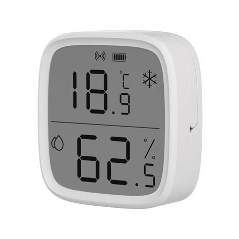 Sensor De Temperatura E Humidade Sonoff Zigbee Branco
