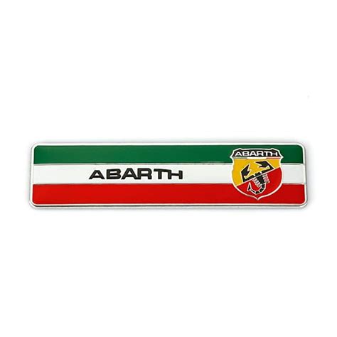 Buy 3d 3m Car Abarth Metal Adhesive Badge Emblem Logo Decal Sticker