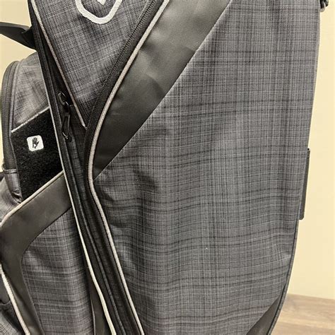 Ogio Machu Cart Golf Bag With 15 Way Dividers And Rain Cover Black Mint