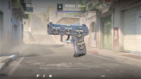 Cs2 P2000 Silver Youtube