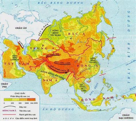 Châu Á Không Tiếp Giáp Với đại Dương Nào