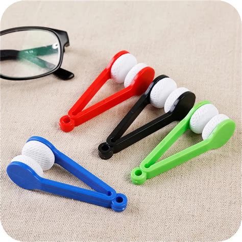 Dual Sided Glasses Brush Quickly Clean Eyeglasses And Sunglasses While Traveling Marcobuy