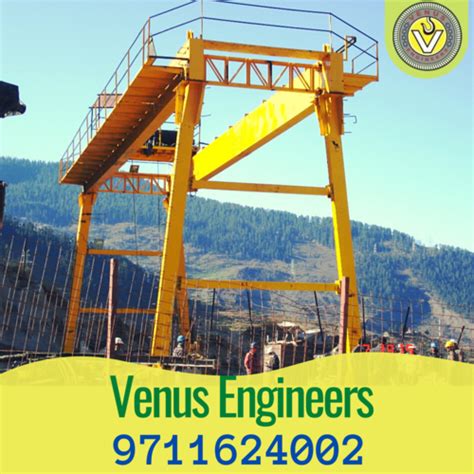 Double Girder Gantry Crane Exporter Manufacturer Supplier In Alwar