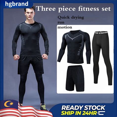 Swimming Suit Man Three Pcs Suits Long Sleeve Shorts Long Pants