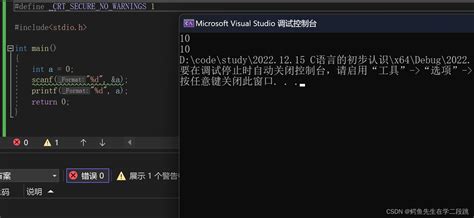 C语言入门指南 Csdn博客
