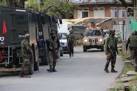 Anantnag Encounter Jandk Police Army Resume Operation On Second Day