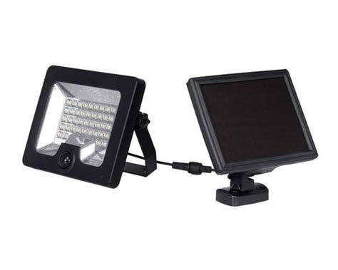 Luz LED Solar de Seguridad para Jardín Westinghouse WZG 1712 Negro