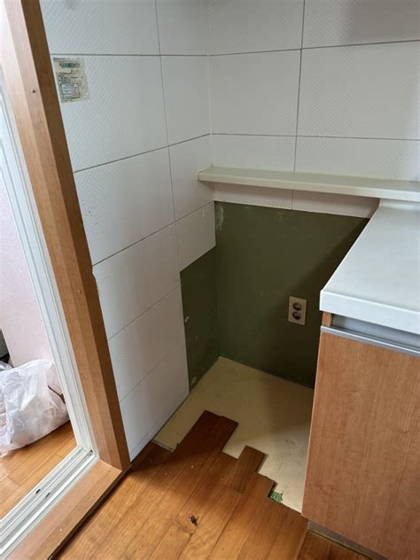 이사갈때 복원가능하게 식기세척기공간만들기 인조대리석 씽크대상판 맞춤제작 네이버 블로그