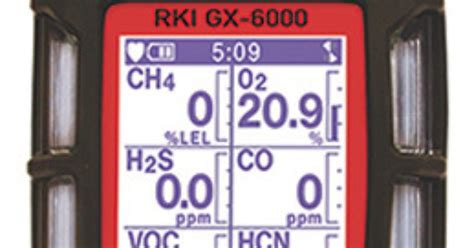 Leak Gas Detection Equipment RKI Instruments GX 6000 Dig Different