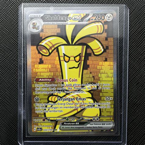 Jual Gholdengo Ex Sar Sv3s Indonesia Kartu Pokemon Kota Tangerang