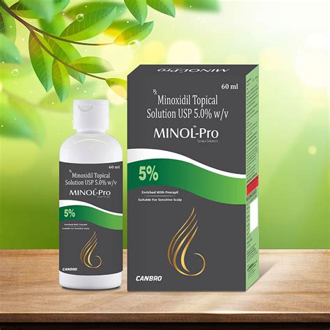 Minoxidil Ip 5 Enriched With Procapil Alchol Free Formulation