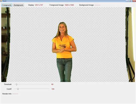 Bbs Chroma Key Effect Using His Fastpix Class Vbnet Vbforums