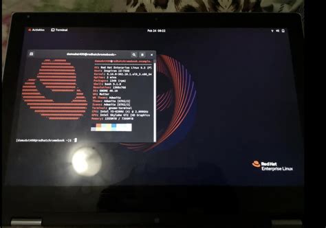 Red Hat On My Tablet R Fedora