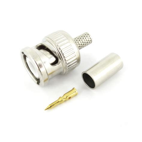 3 Pc Bnc Connector For Rg59 100pc Icu1