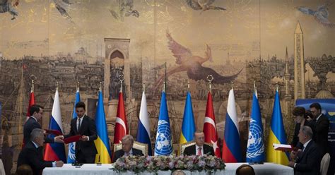 Експорт зерна з України Україна Туреччина та ООН підписали угоду щодо розблокування експорту