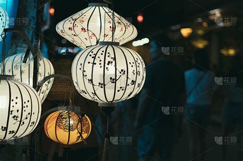 会安古镇美丽的灯笼