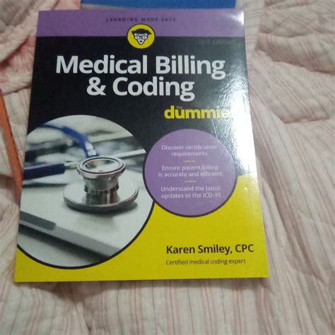 Medical Billing And Coding For Dummies By Karen Smiley