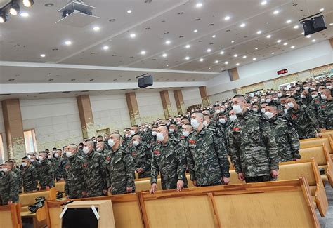 군선교회 해병대교육훈련단에서 진중세례식 당당뉴스