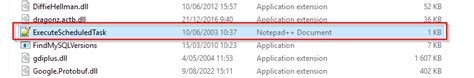 scheduler not working incorrect function error dataminer dojo